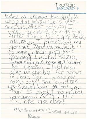 1990s diary