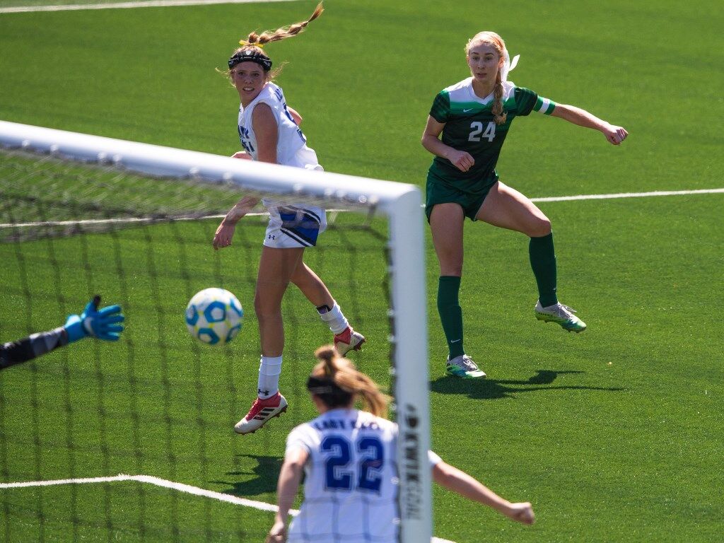 Class A girls soccer: Sarah Weber's record-breaking hat trick leads ...