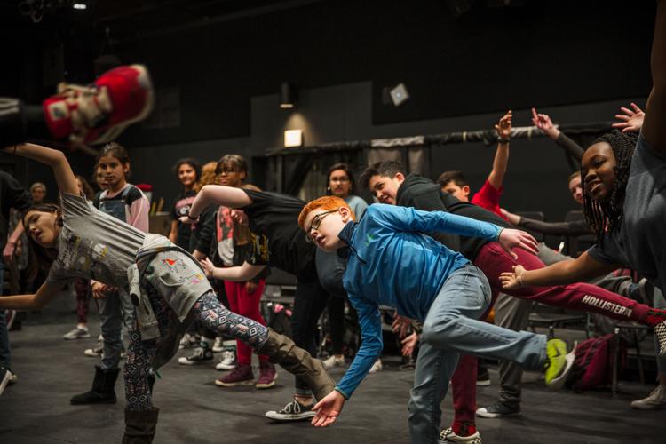 Tenaska Center construction reaches landmark