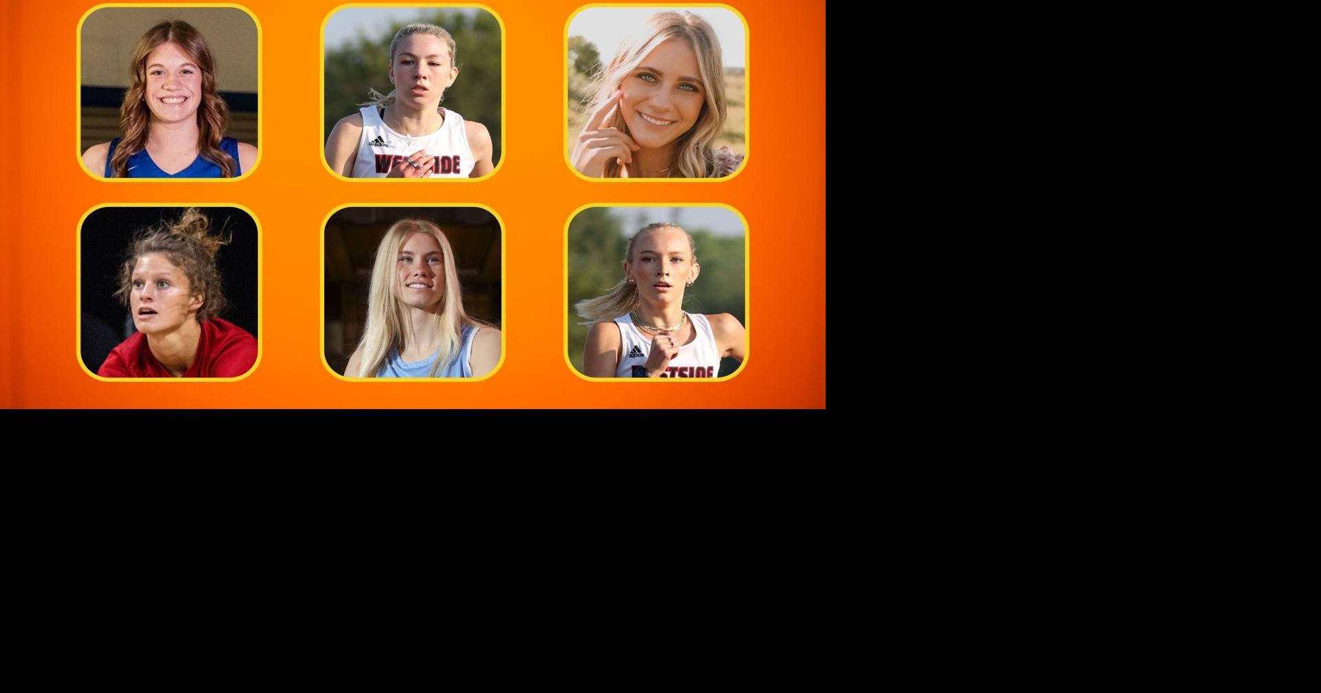 Finalists for the 2024 Omaha World Herald's girls athlete of the year