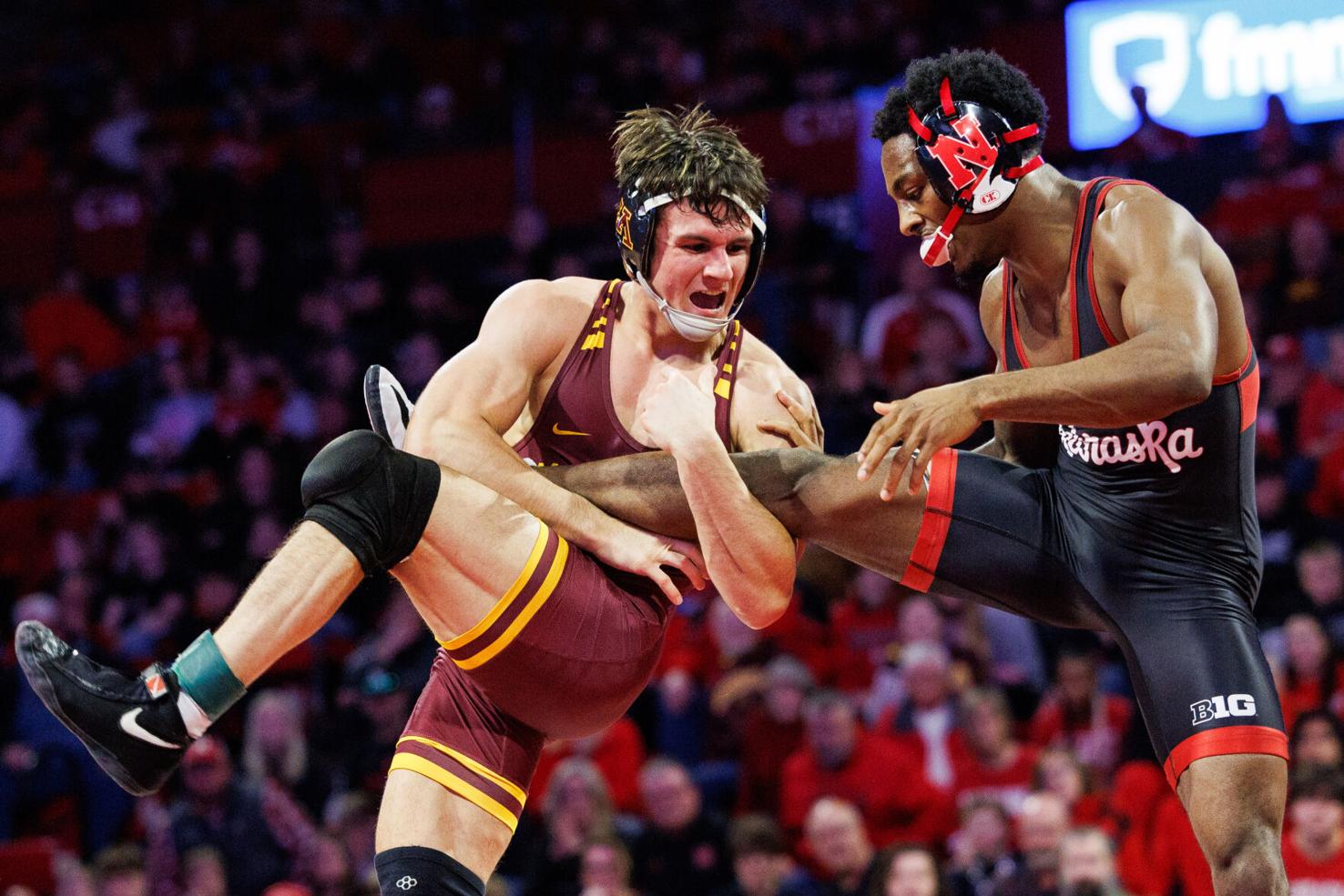 No. 7 Nebraska wrestling cruises to win over Michigan State