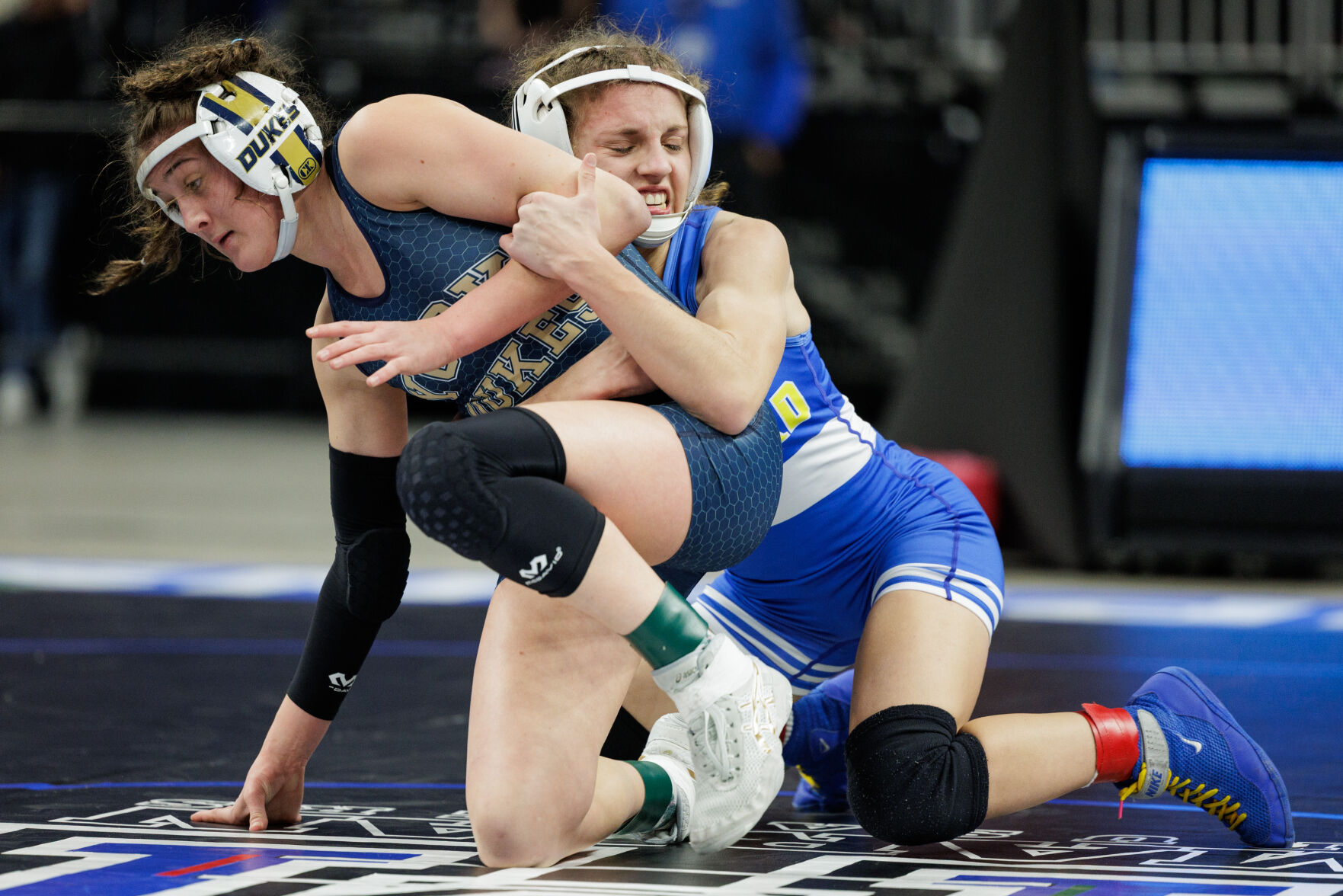 Class B: Southwest's Ambie Custard gets redemption and a state wrestling title