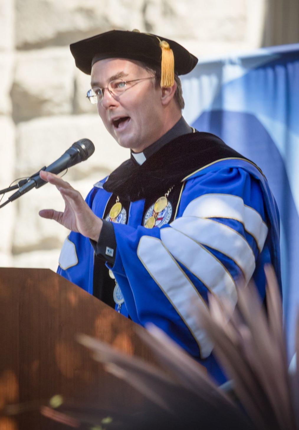 Rev. Daniel Hendrickson looks back over five years at Creighton