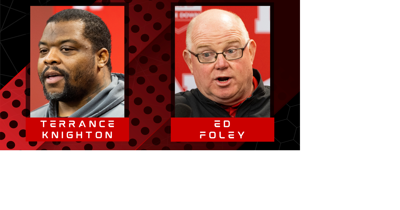 Video: Nebraska assistants Ed Foley's and Terrance Knighton's ...
