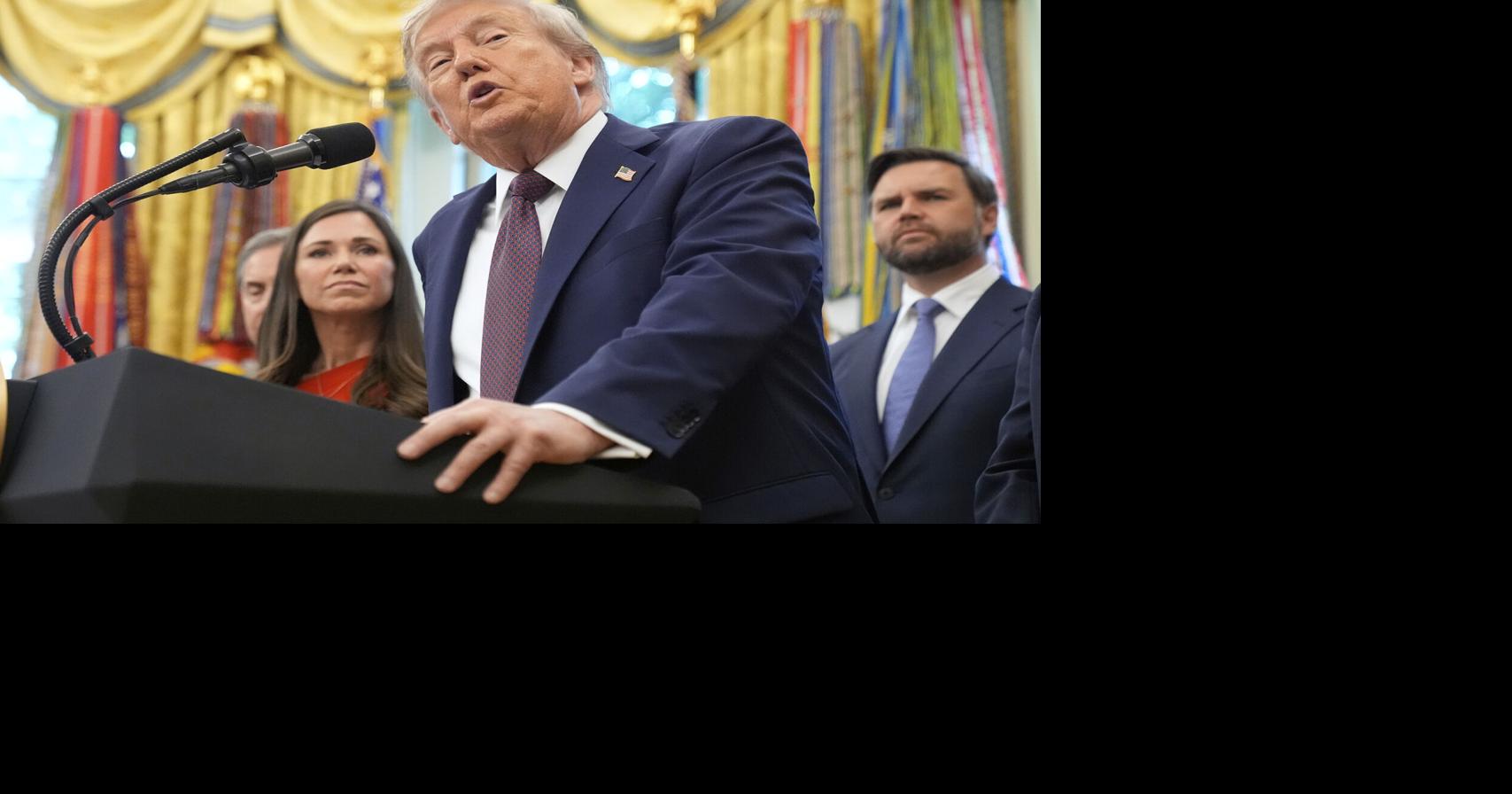 Trump says US has struck against drug-carrying vessel