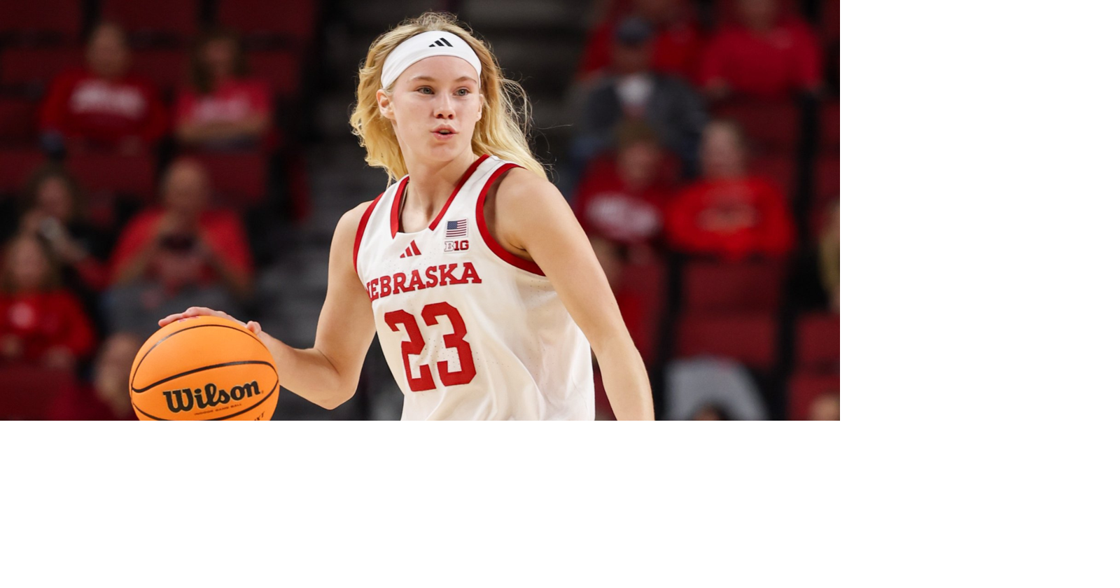 Nebraska’s Britt Prince named Big Ten freshman of the week