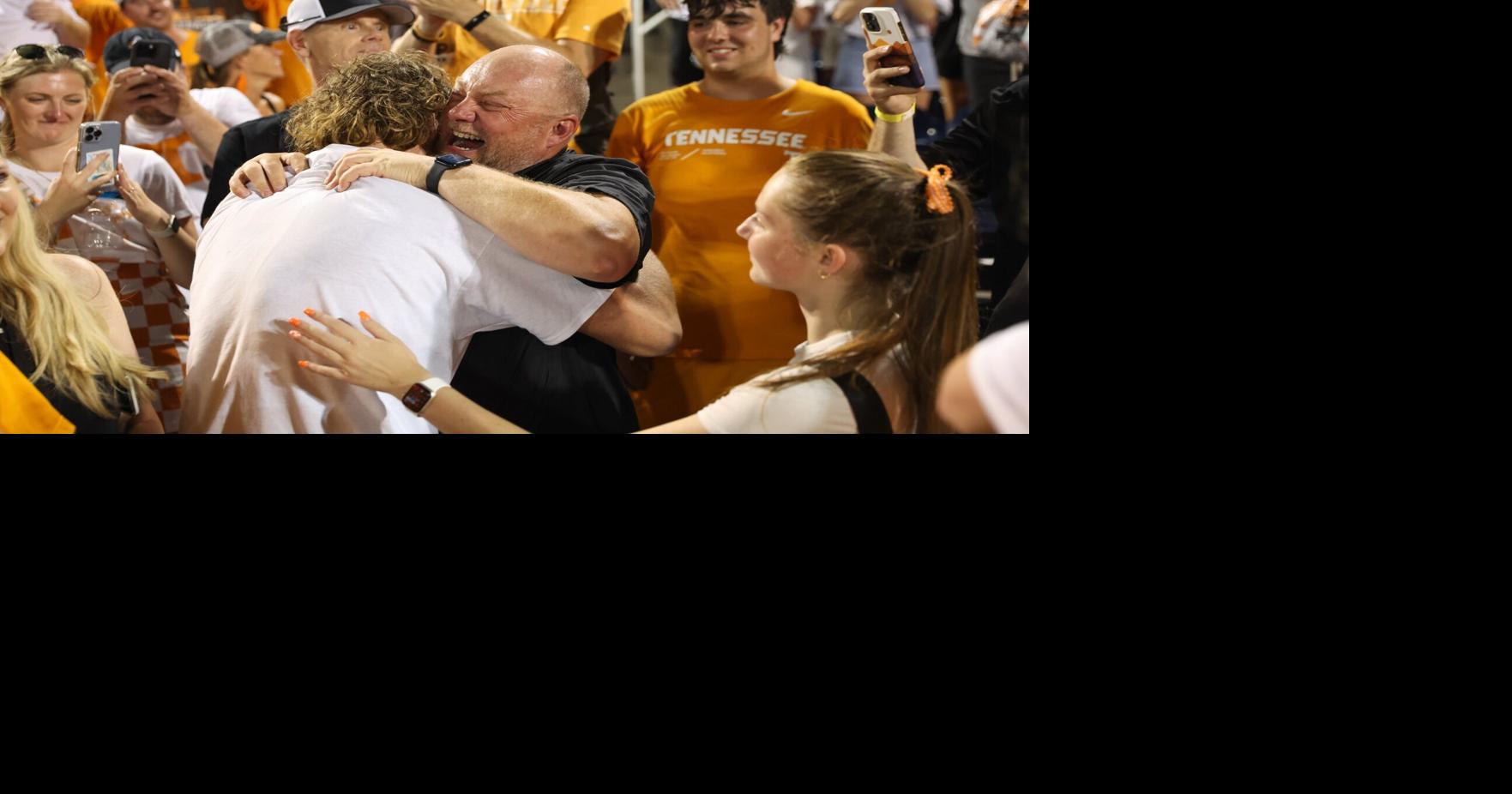 Tennessee fans cry tears of joy after CWS title