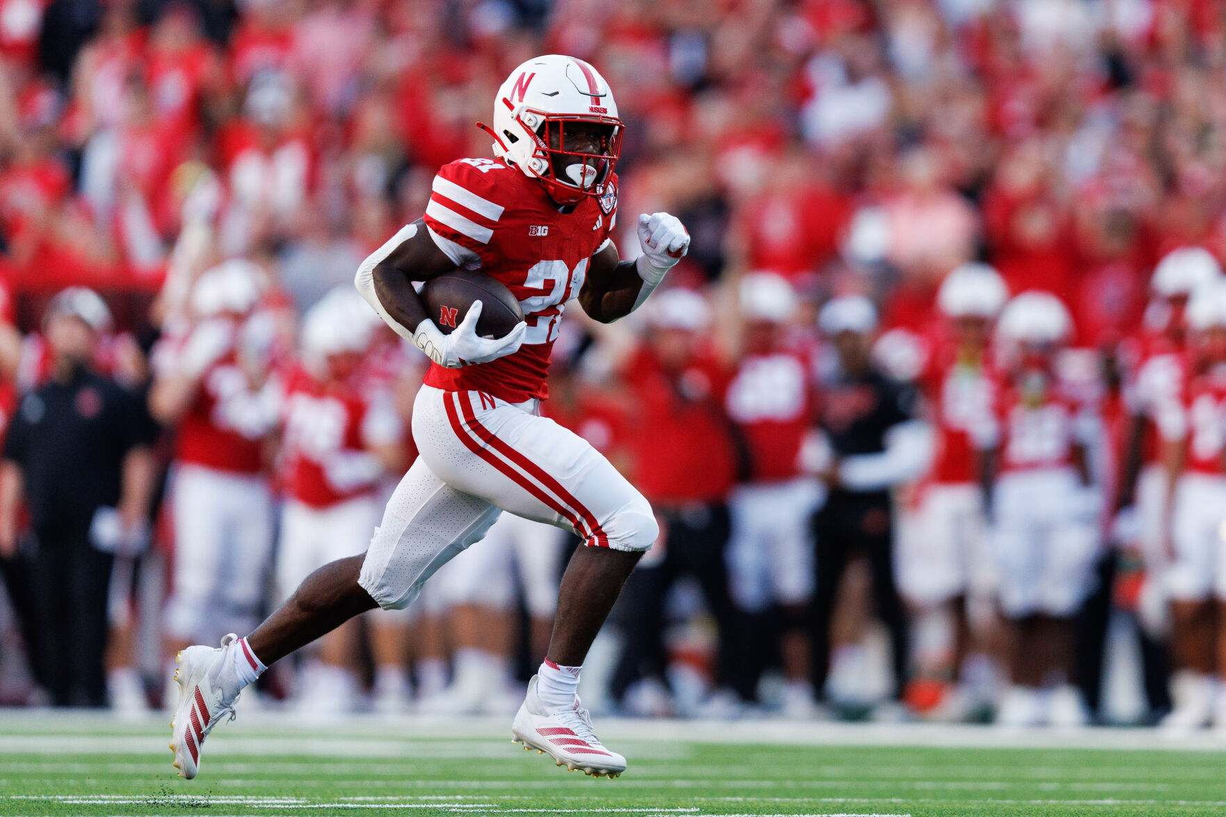 Multiple Huskers unlock new achievements in Nebraska's win over Akron