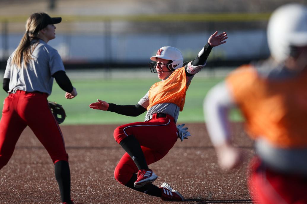 Photos: Nebraska softball practice Jan. 16, 2025