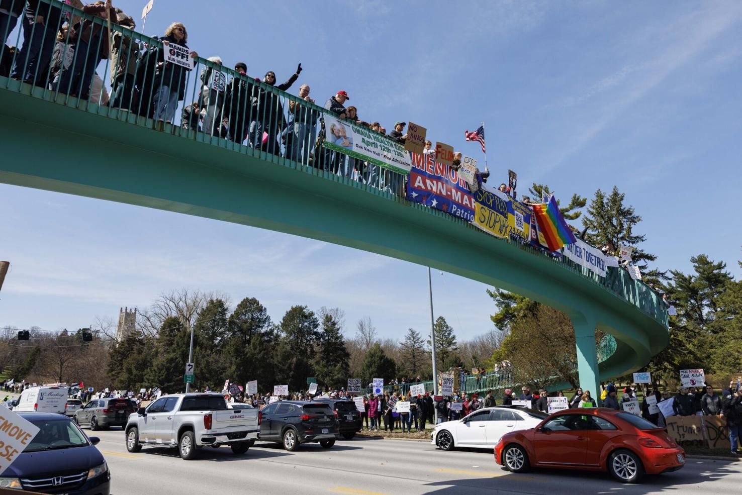 Photos: Protestors gather in Omaha for nationwide movement against ...
