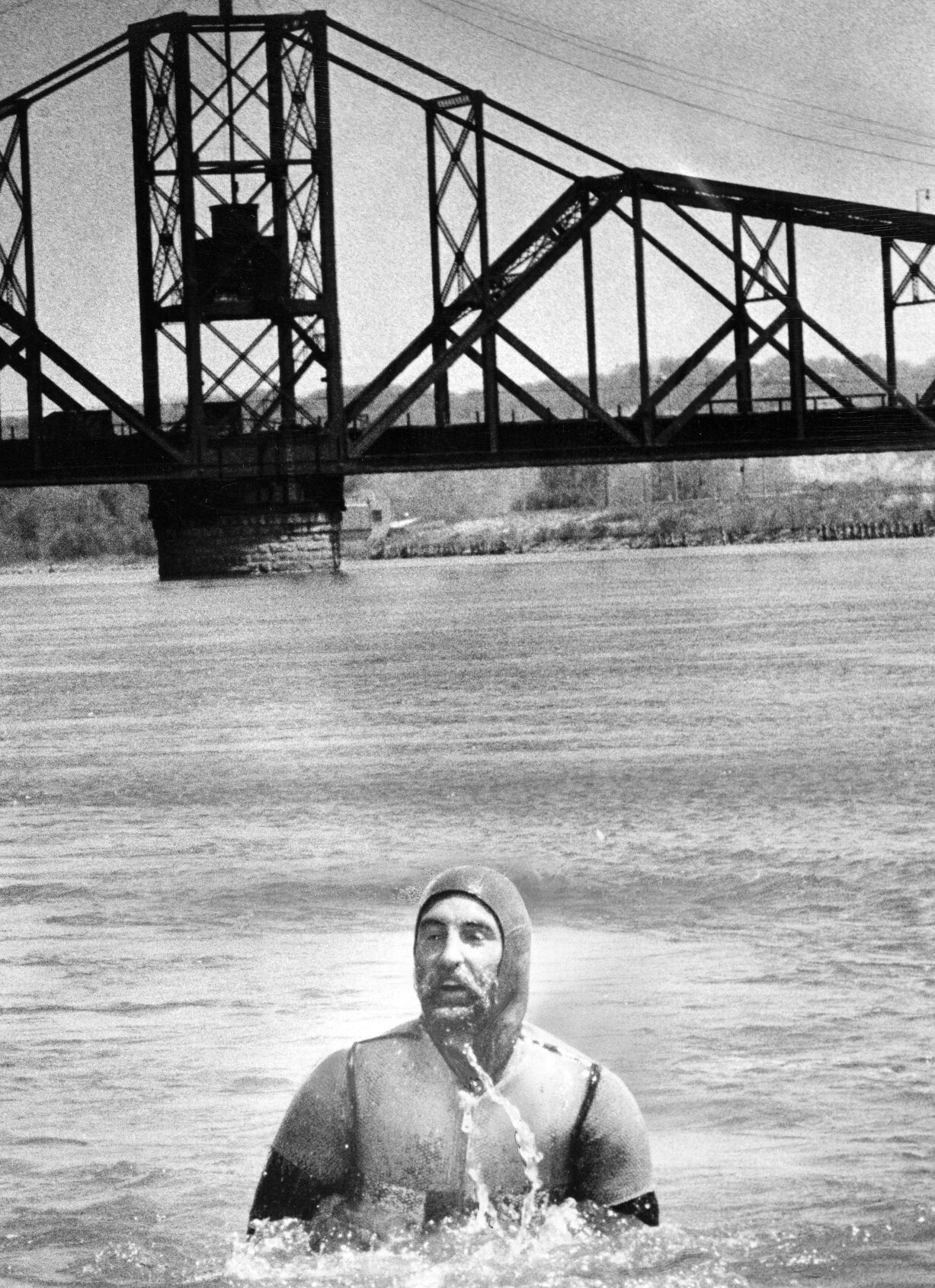 Back in the day, May 1, 1978: Alan 'Captain America' Jones swims ...