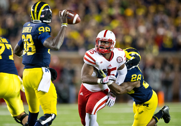 Husker linebacker Michael Rose stepping up in the middle