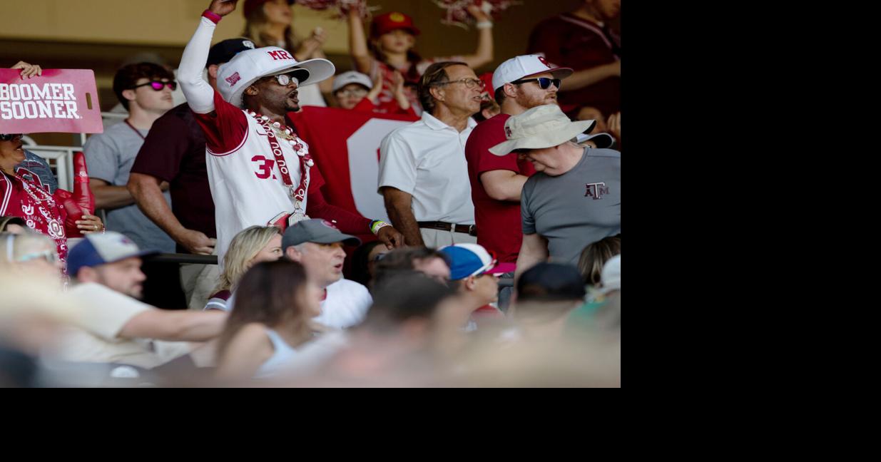 Mr. OU, an Oklahoma superfan, wears his passion for the Sooners