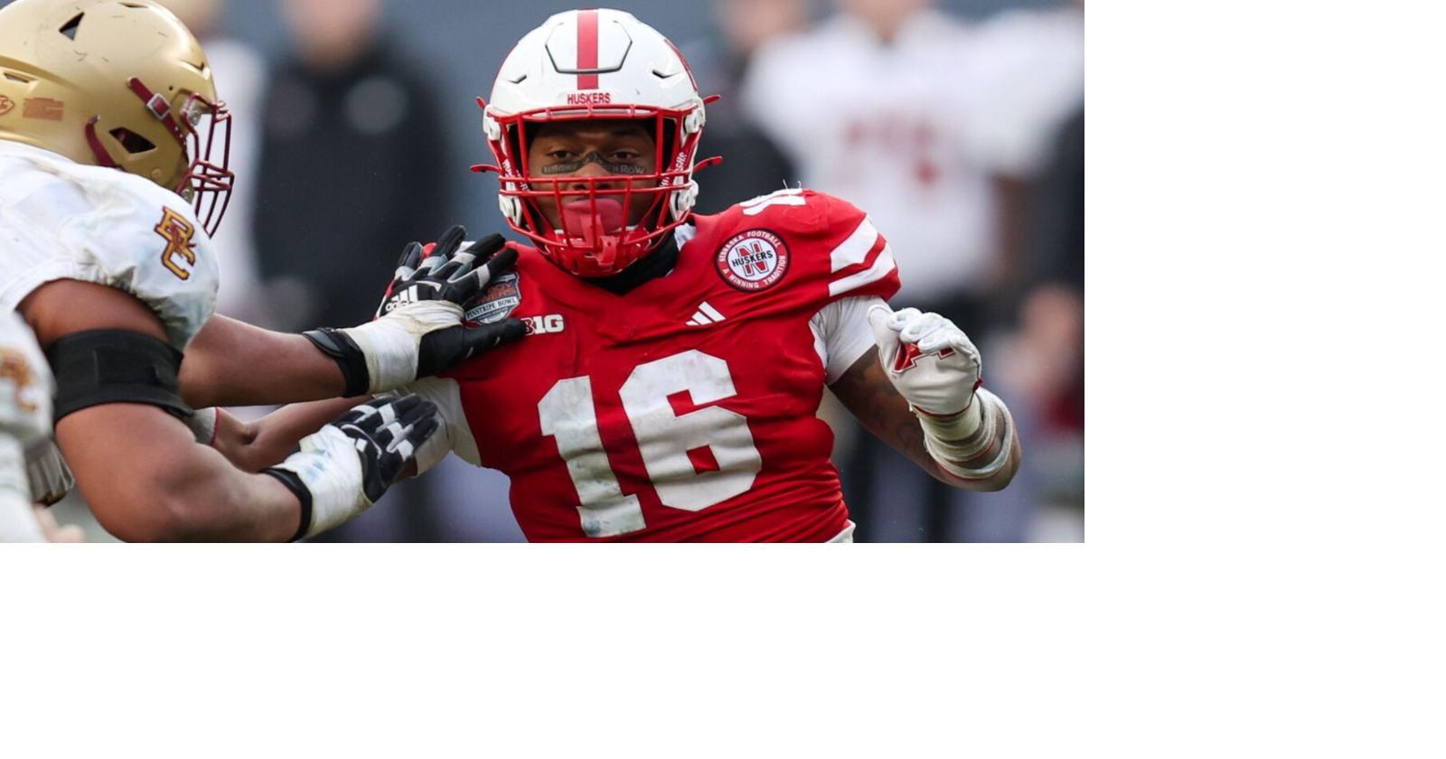Elijah Jeudy's recipe for leading Nebraska's defensive line