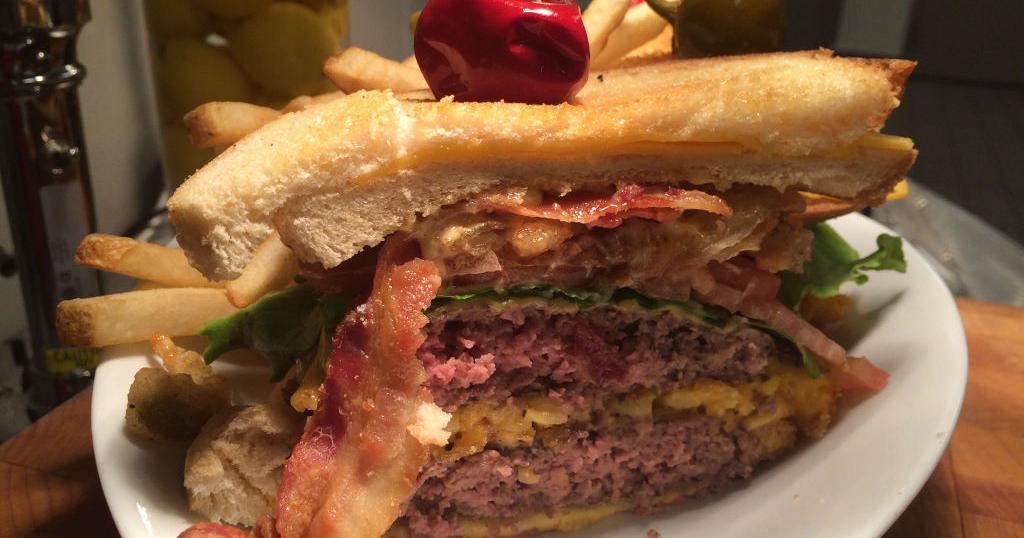 March menu madness? If you dare, try the mammoth burger at CenturyLink ...