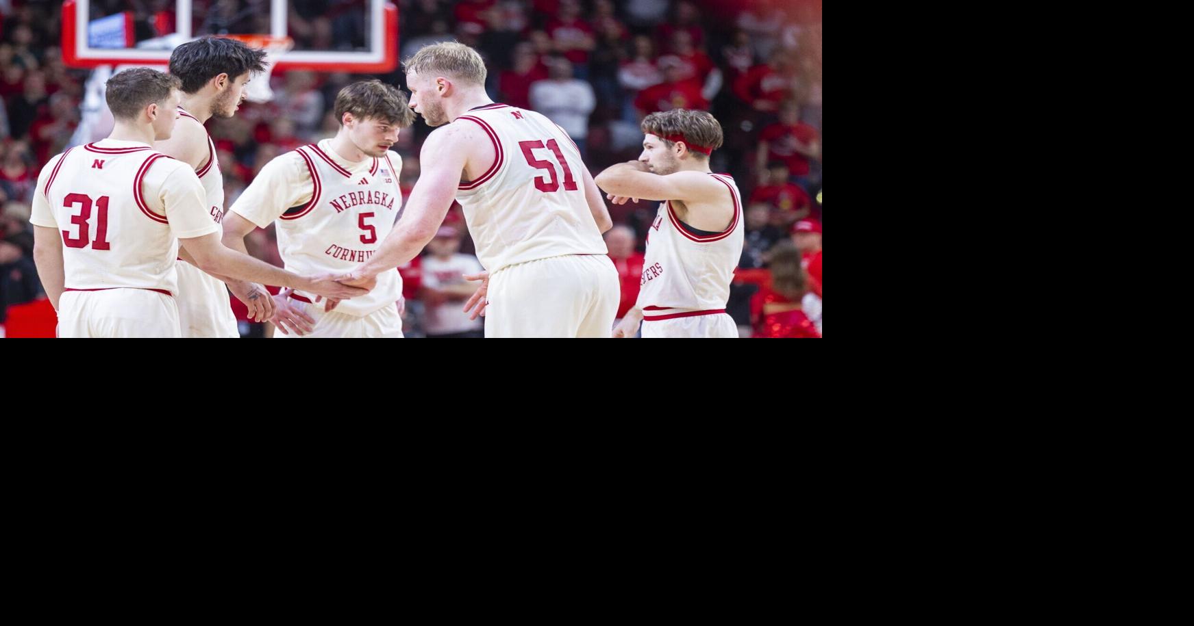 Nebraska men's basketball moves up to No. 8 in AP Top 25