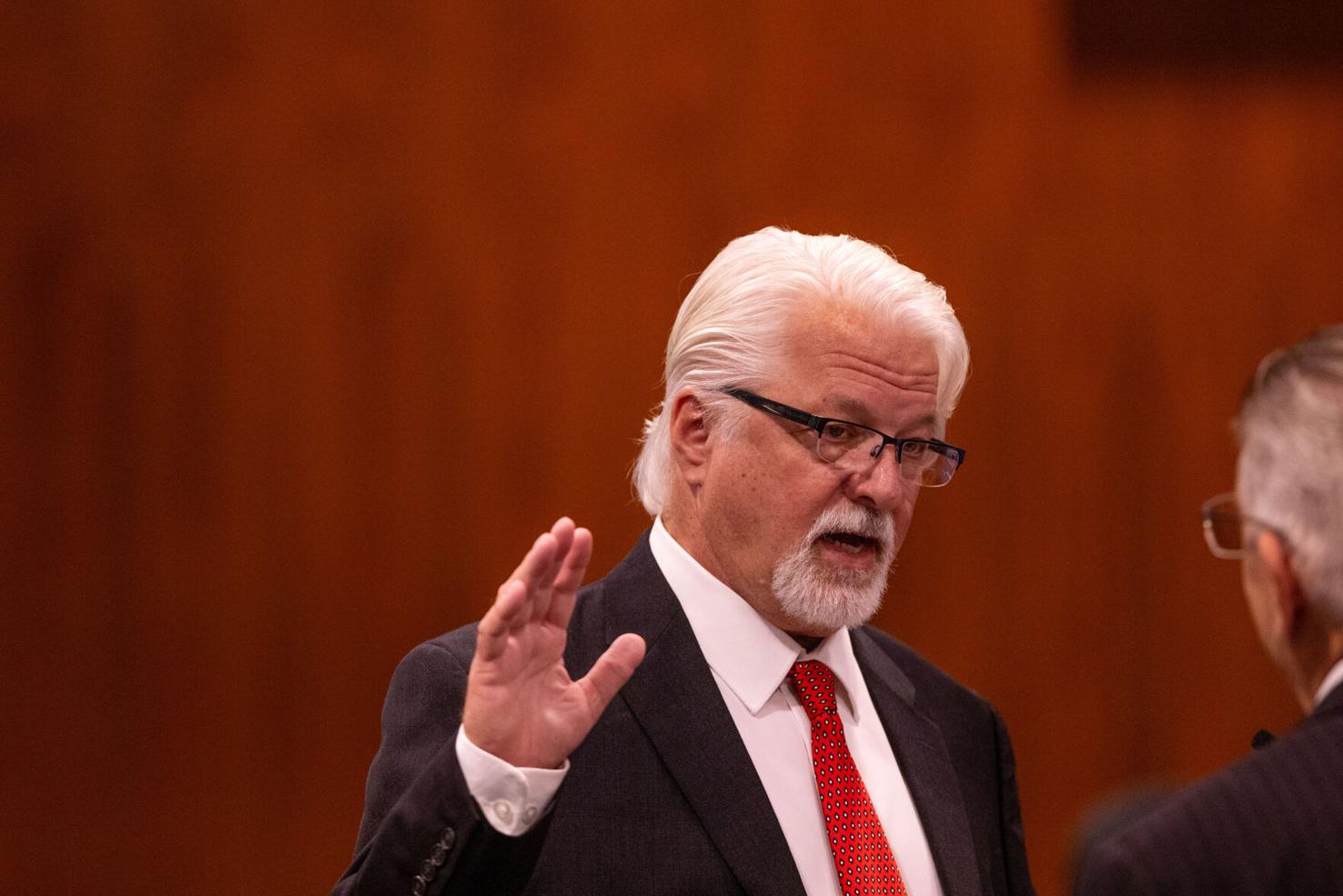 Omaha City Council member Ron Hug takes office