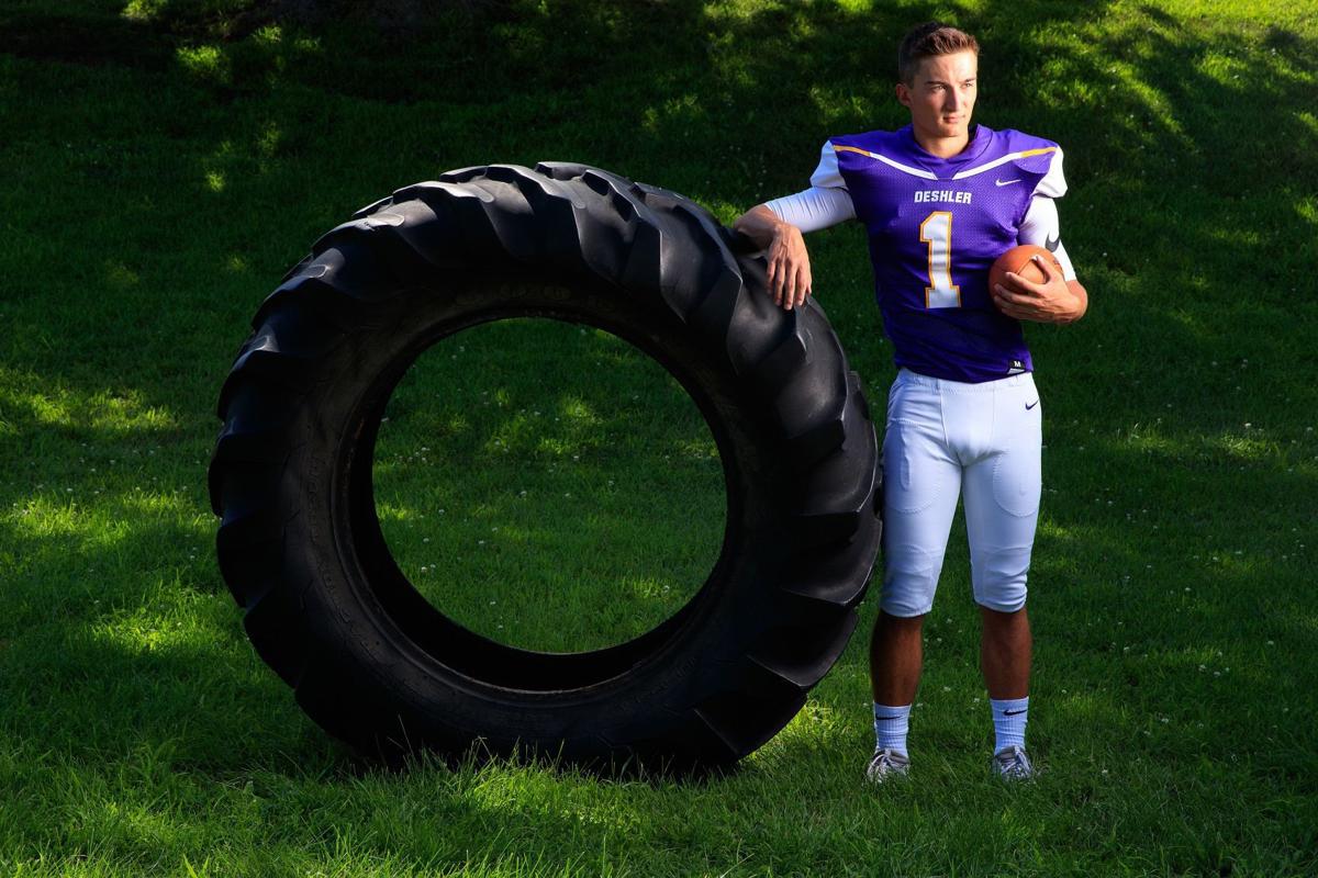 Six Man football: Peyton Dubbert is at the wheel for Deshler's high ...