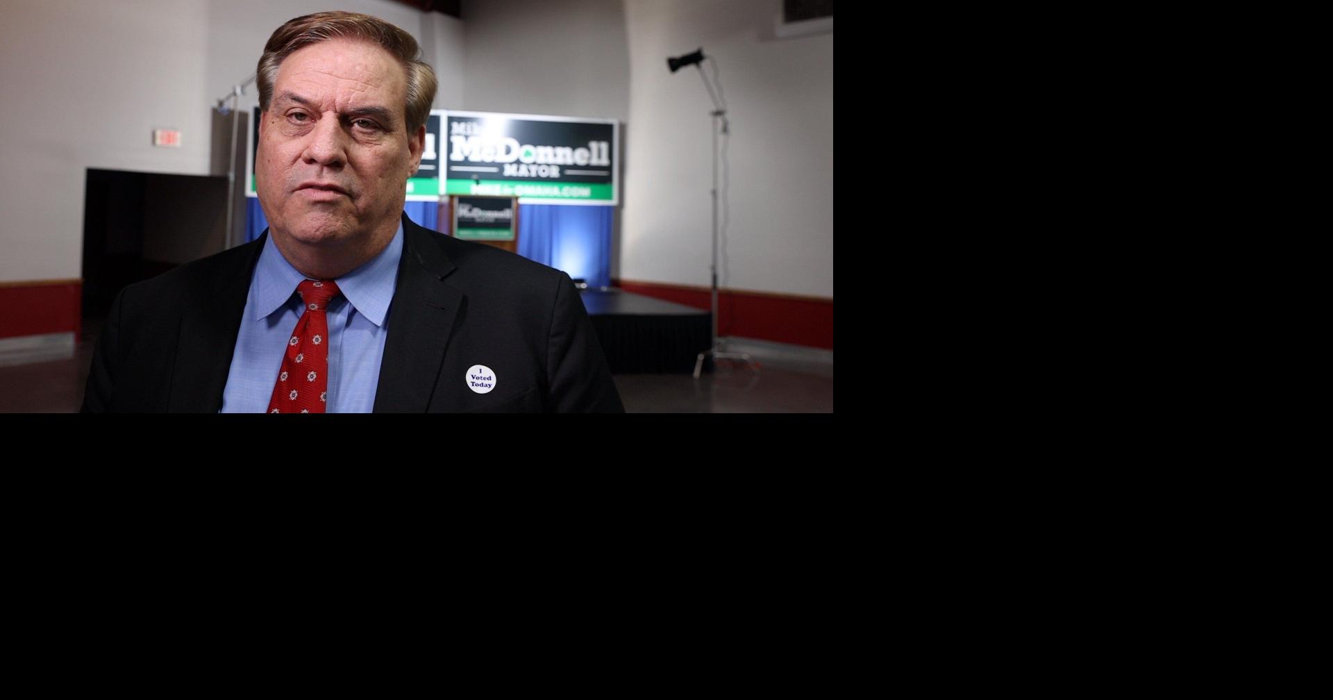 Mike McDonnell talks about his campaign for Omaha mayor an hour before ...