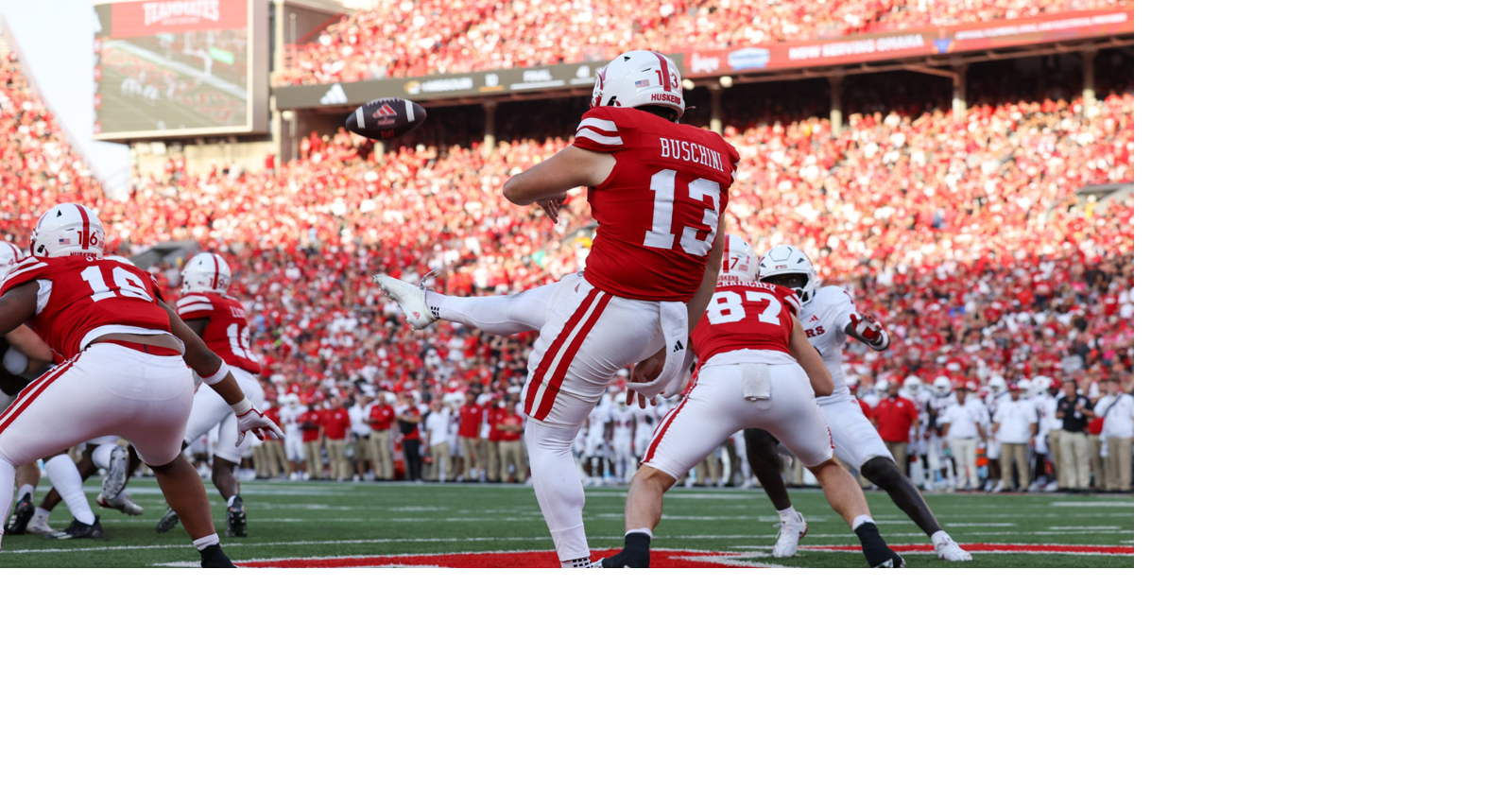 Why Nebraska punter Brian Buschini earned a Blackshirt