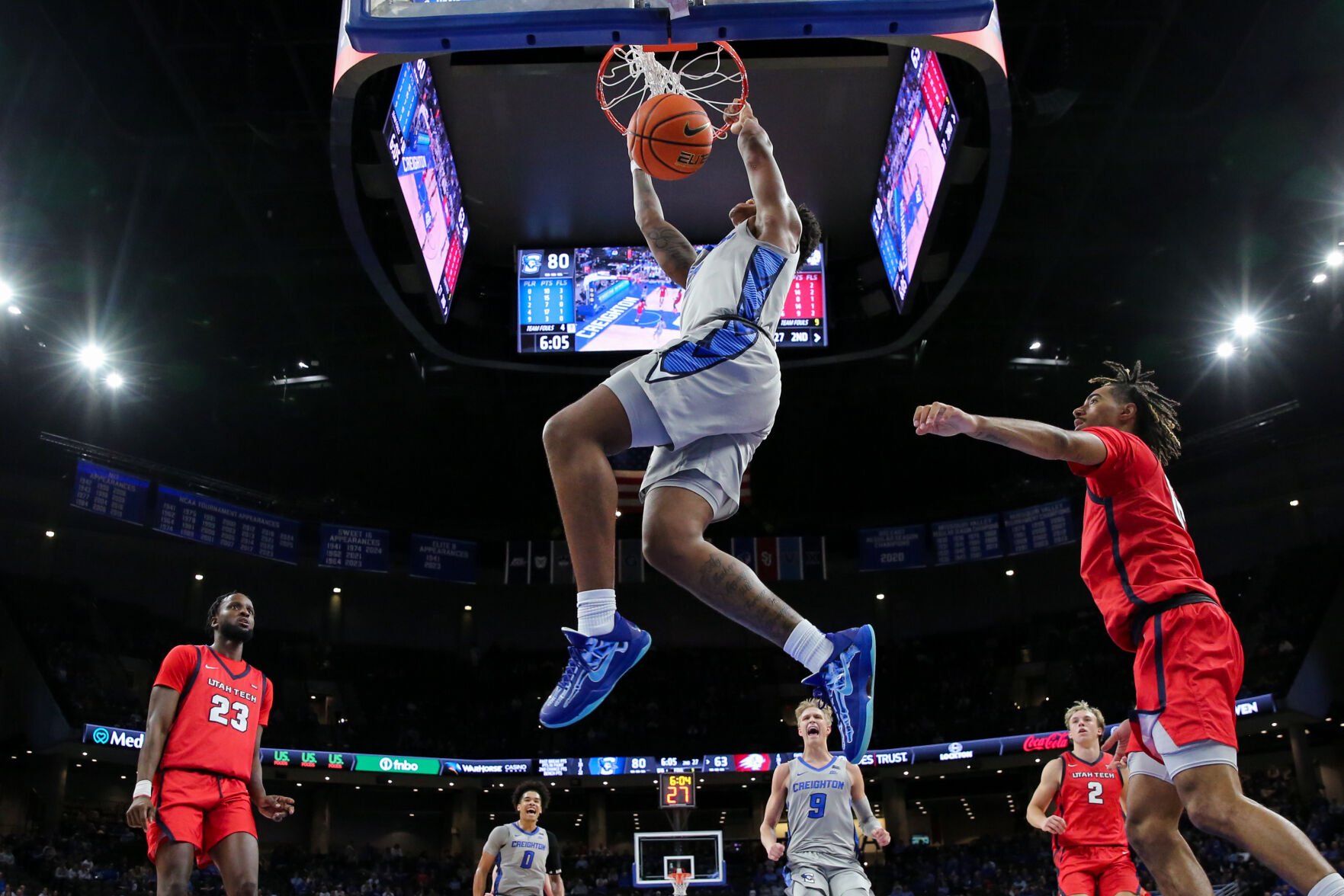 Creighton basketball defeats Utah Tech in Monday matchup