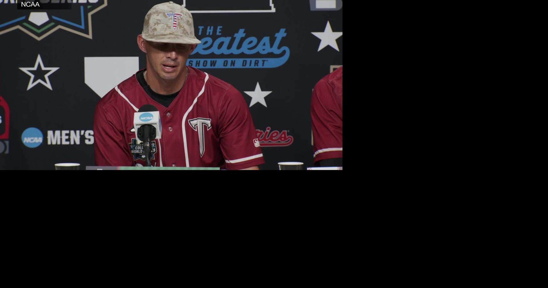 Troy's press conference after College World Series loss to West Virginia