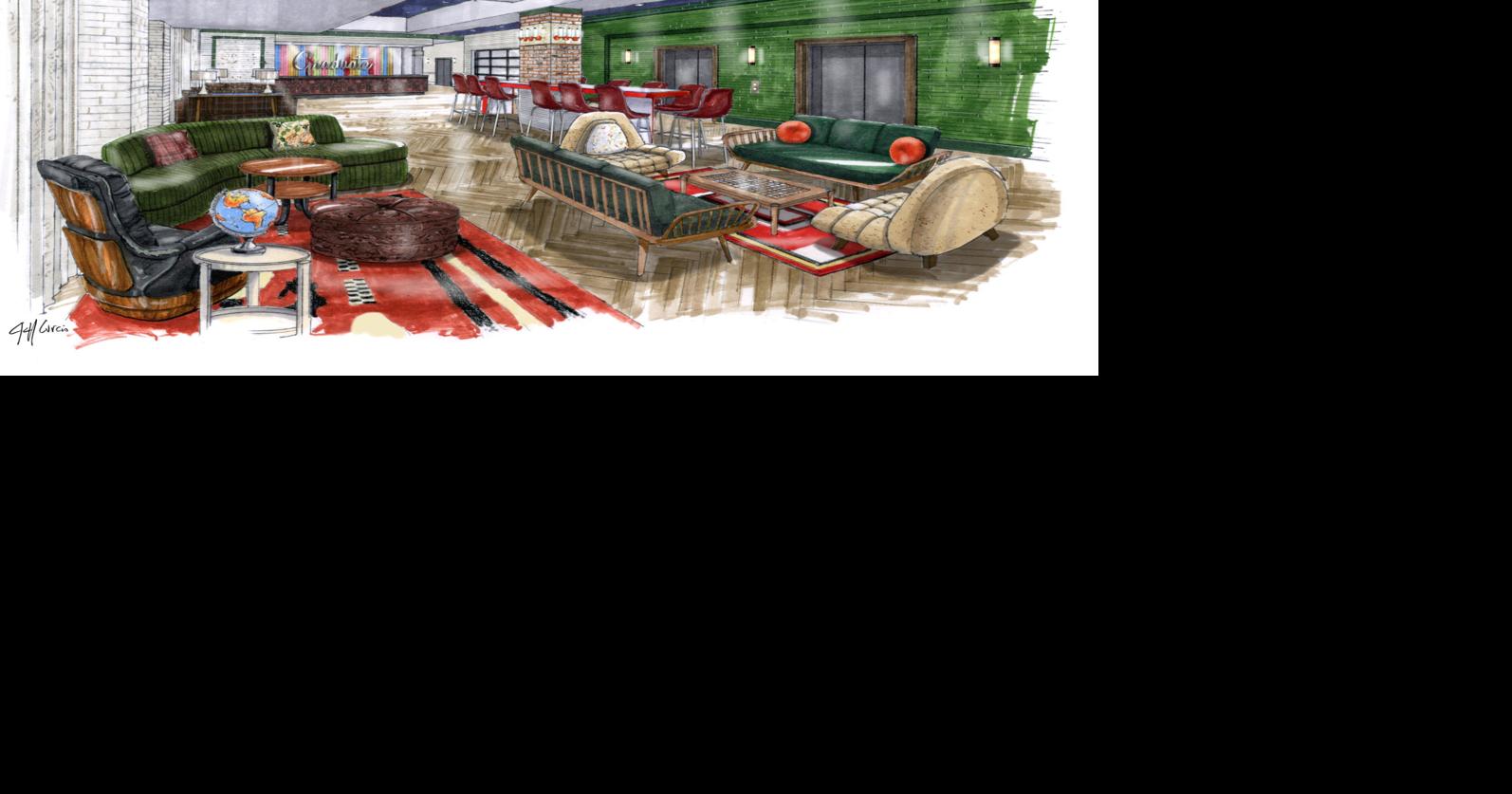 Remodeled Holiday Inn in downtown Lincoln features a new name, a retro ...