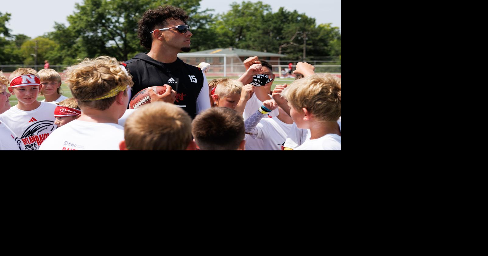 Photos: Dylan Raiola holds youth football camp in Lincoln