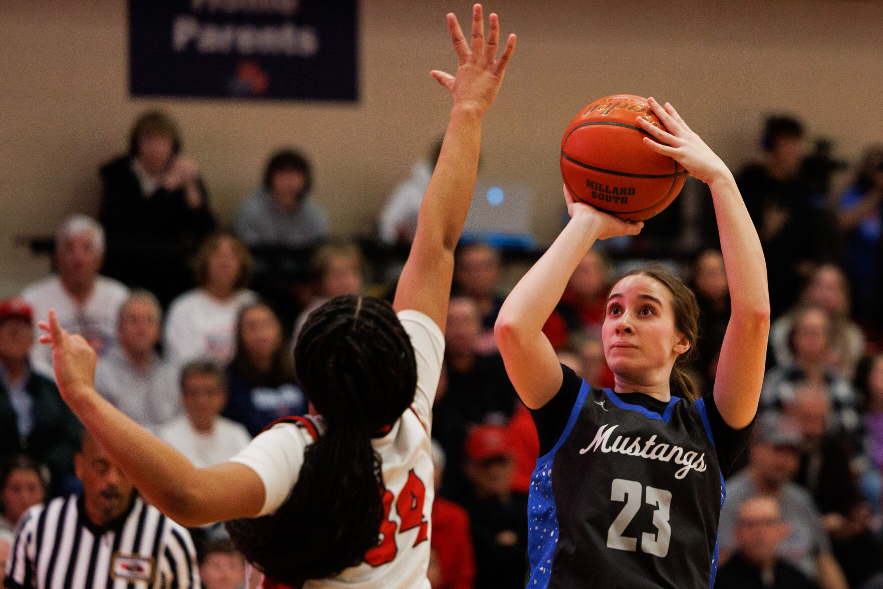 Photos: Millard South girls basketball hosts Millard North