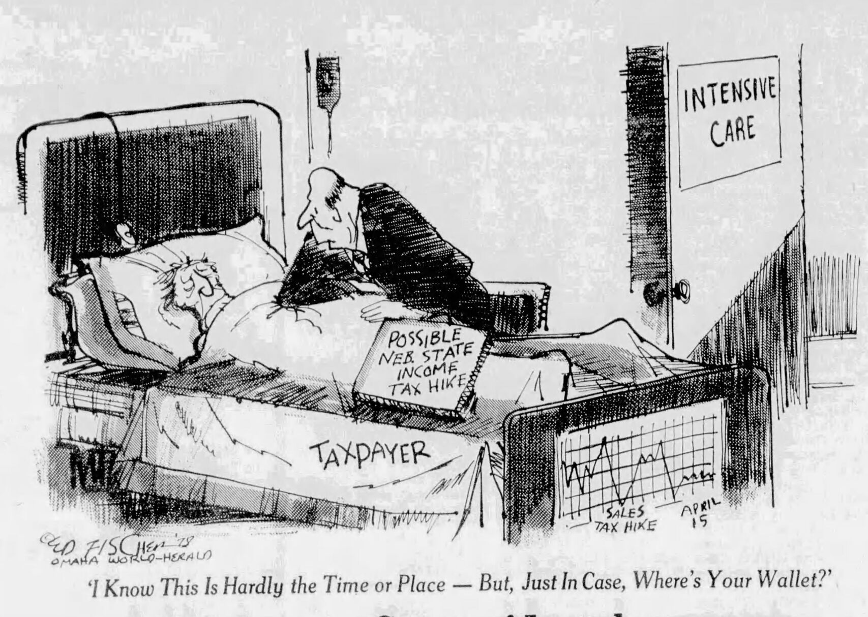 Former World-Herald cartoonist Ed Fischer dies