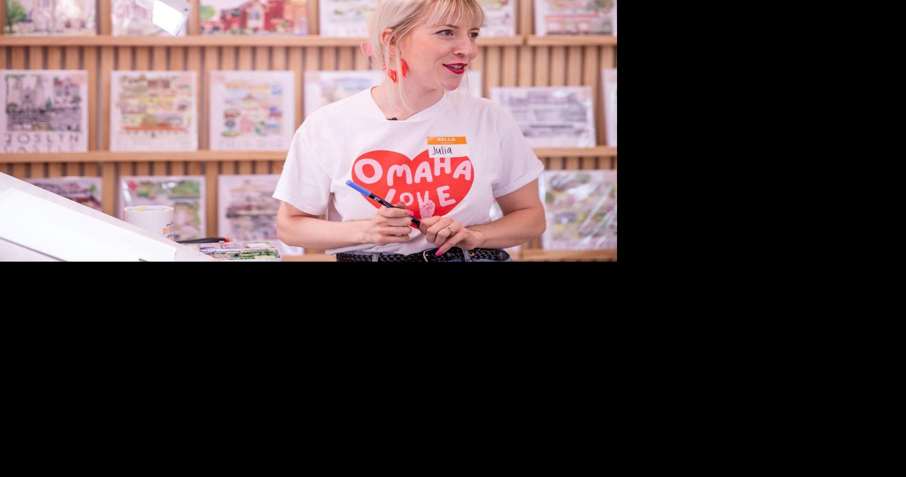 Photos: Omaha artist highlights neighborhood beauty in her new shop, studio