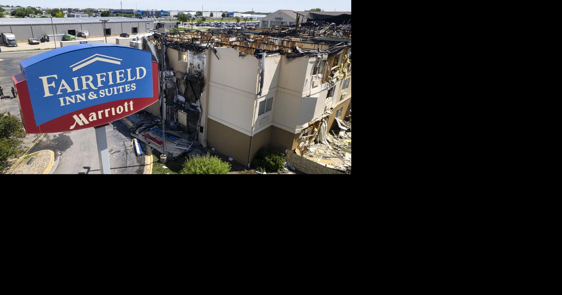 Lincoln Fire Rescue respond to fire at Fairfield Inn