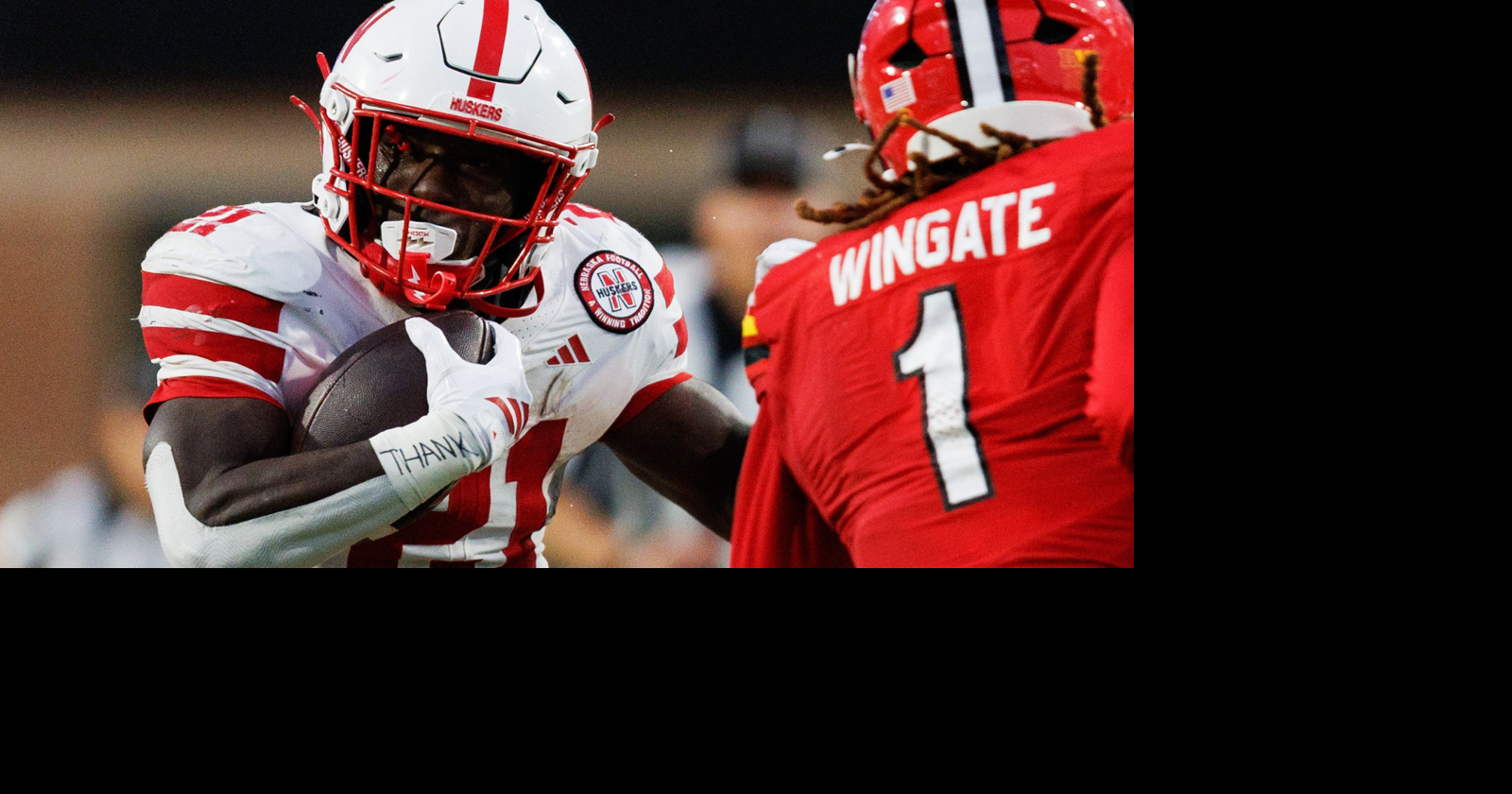 Tom Shatel: Nebraska, this isn't game against Northwestern isn't ...