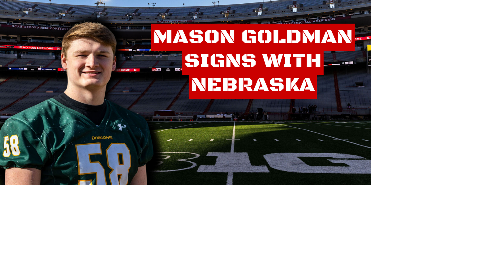 Signee Spotlight: Nebraska signs one of the best in-state O-linemen ...