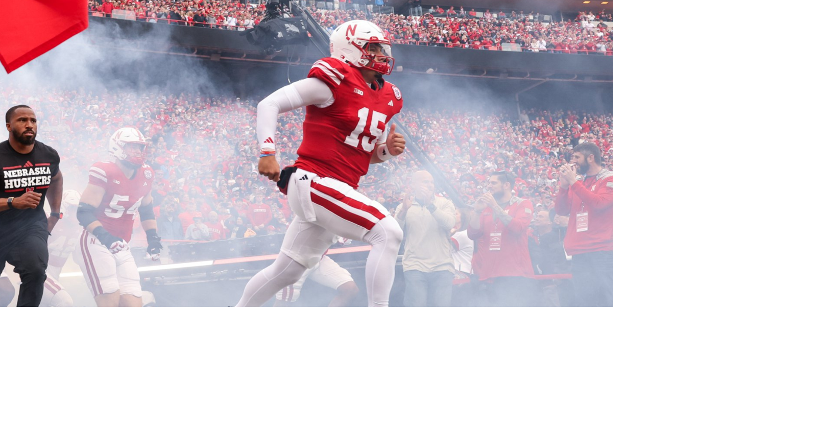 Nebraska quarterback Dylan Raiola healthy for USC game