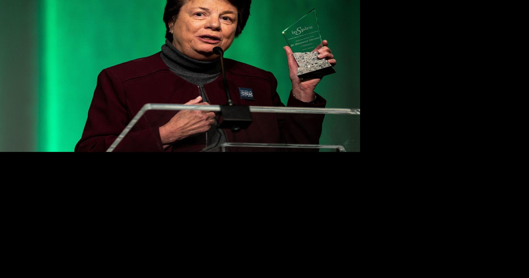 College of St. Mary president named Woman of the Year at Inspire luncheon