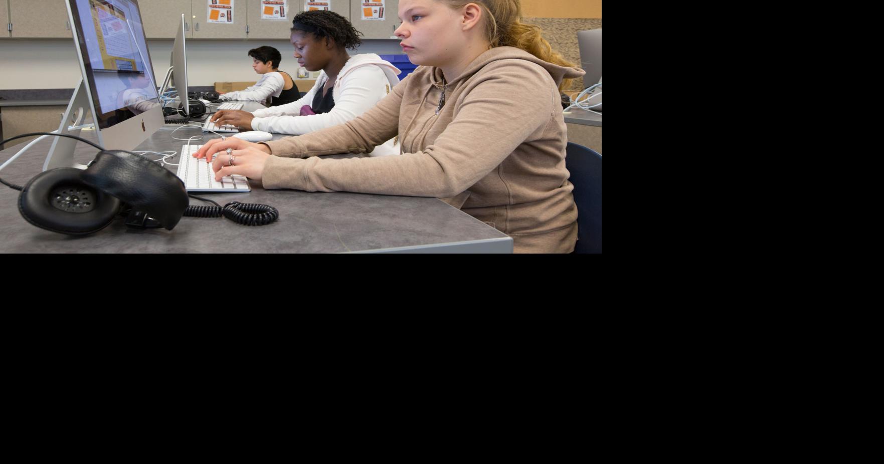 Keyboarding, once taught in high school, is now part of the curriculum ...