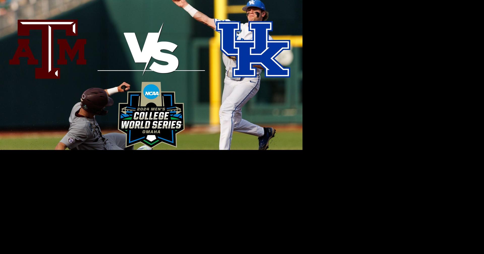 Texas A&M defeats Kentucky at CWS