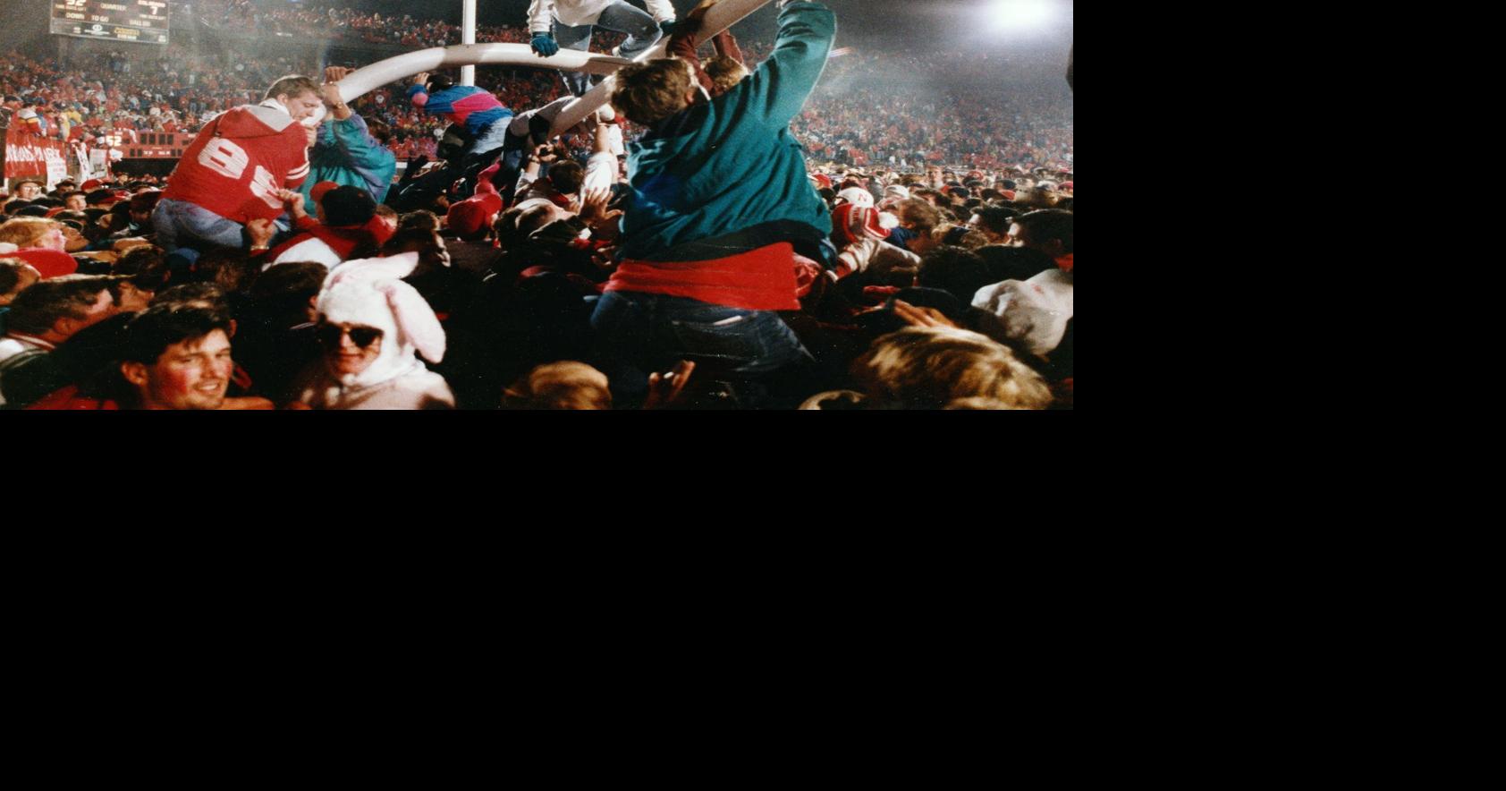 Shatel: Let’s remember the Husker Halloween game where the goal posts ...