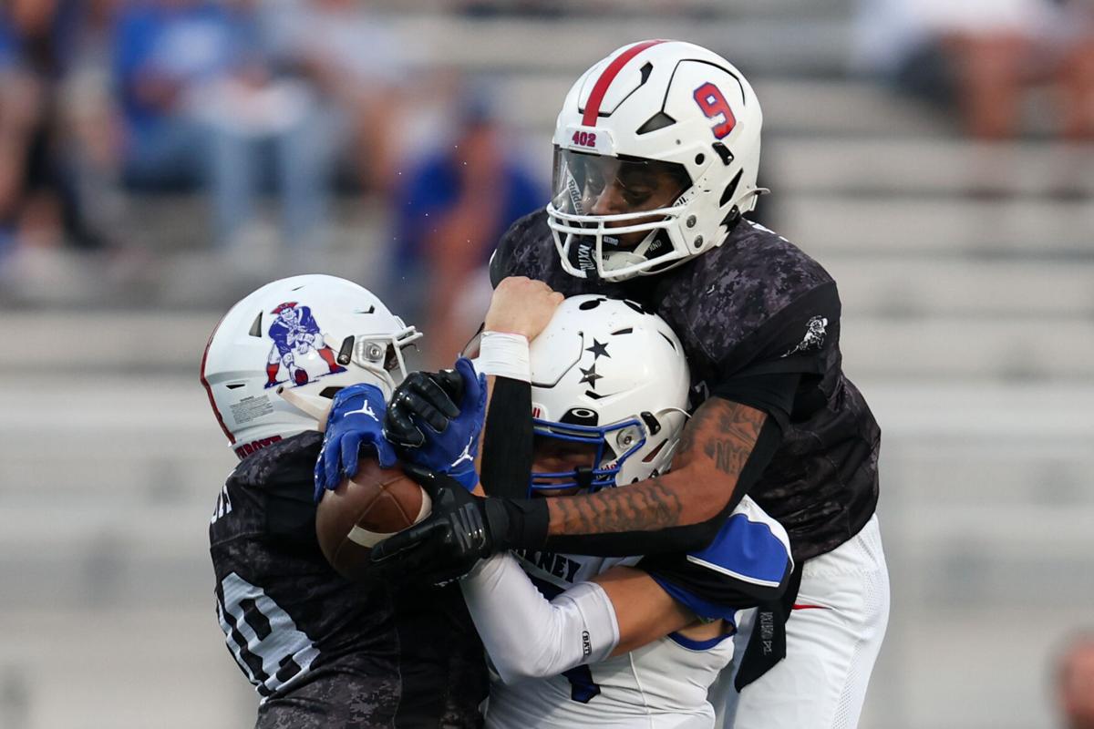 No. 1 Millard South football rolls over No. 6 Kearney, RB Gabe Prucha ...