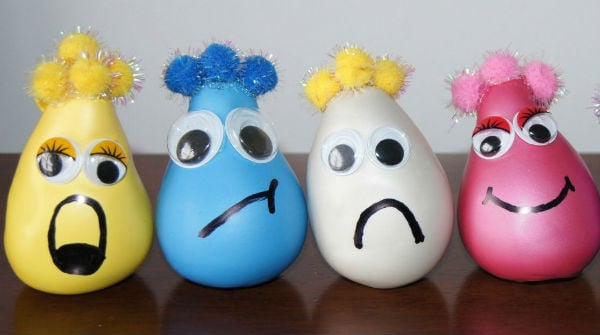 Kids craft idea: Wacky sacks