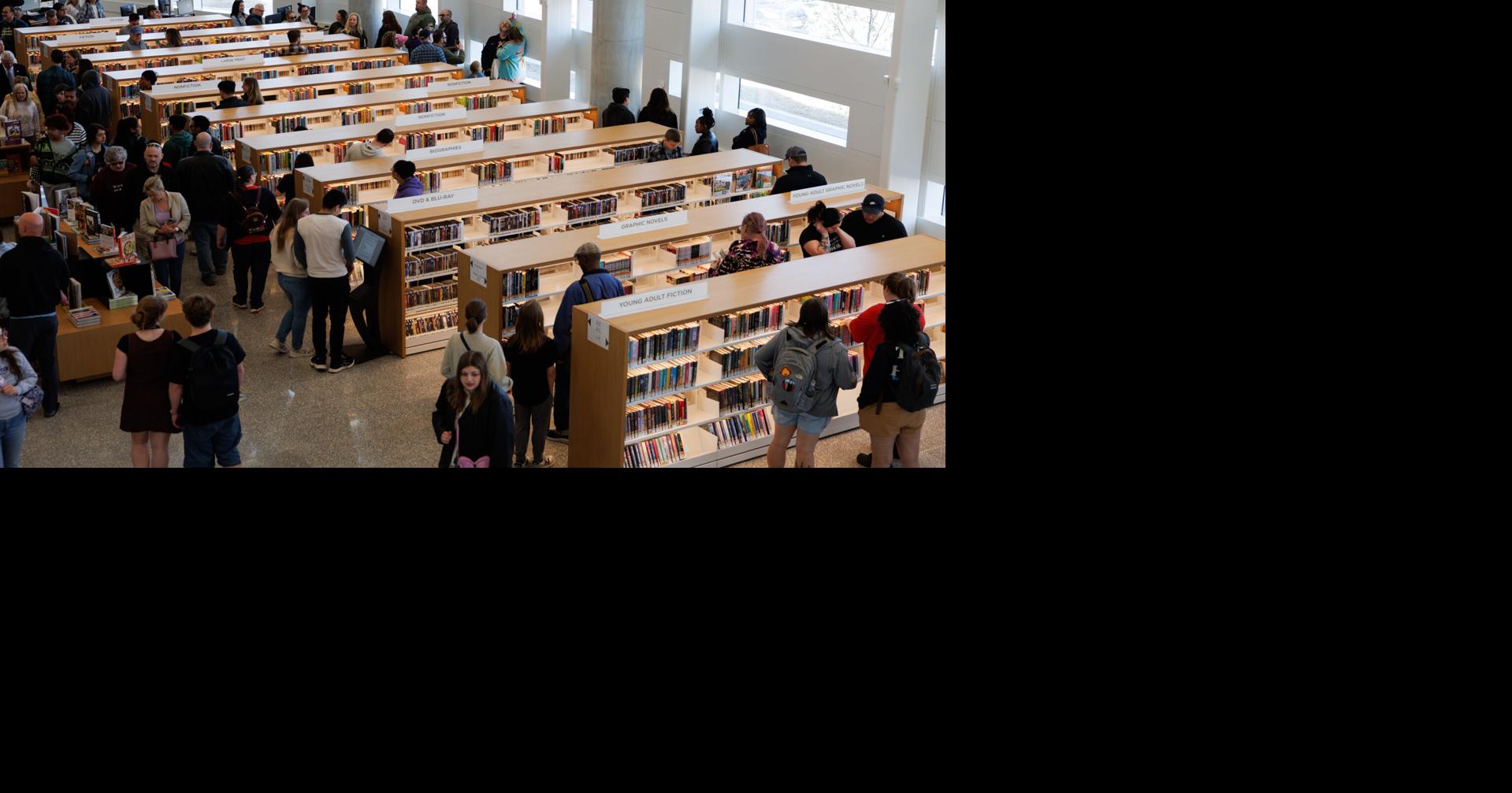 Photos: New Omaha Central Library opens to the public