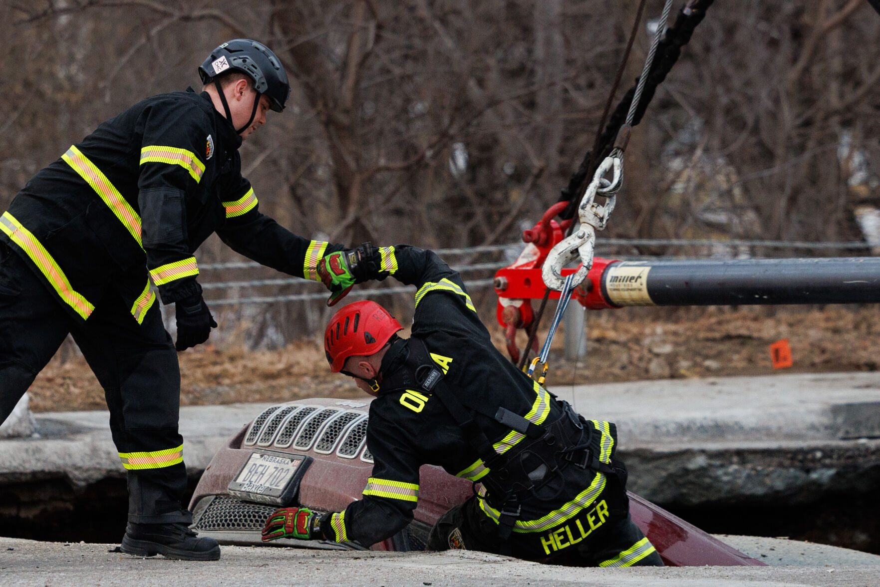 Omaha Pacific Street sinkhole likely caused by city storm sewer, MUD says