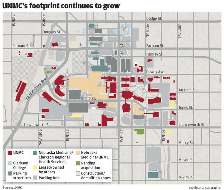UNMC's footprint — and impact — have continued to grow