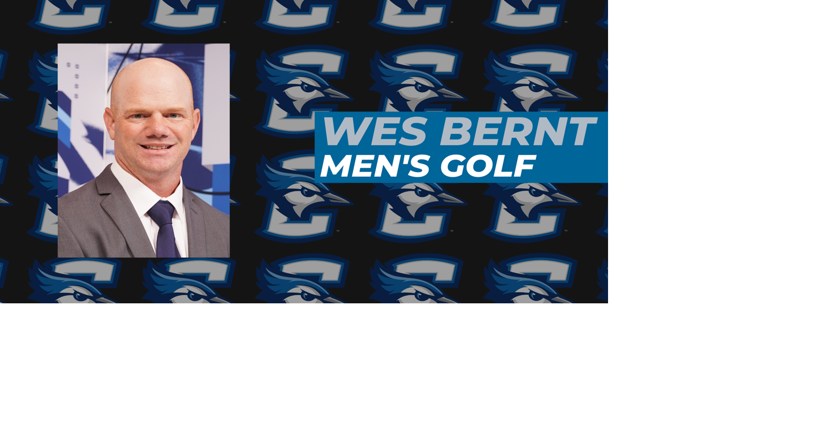 Creighton names Wes Bernt as new men's golf coach