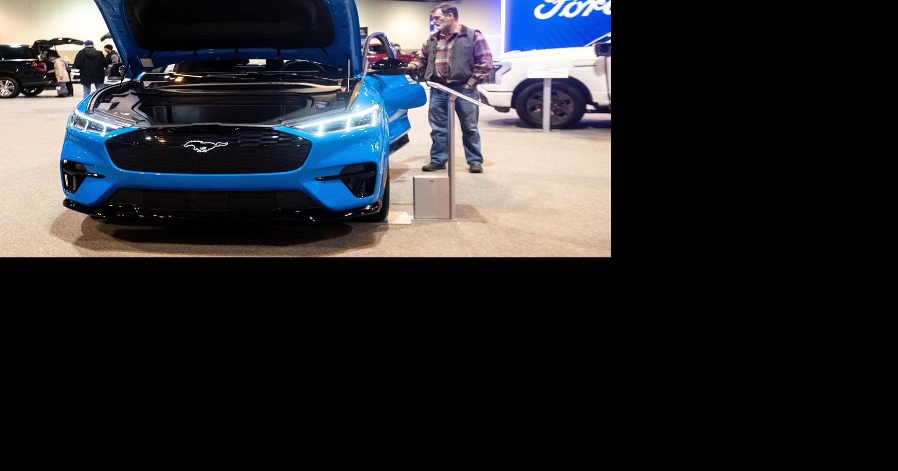 Carmakers show off electric vehicles to Omaha's Midlands International ...