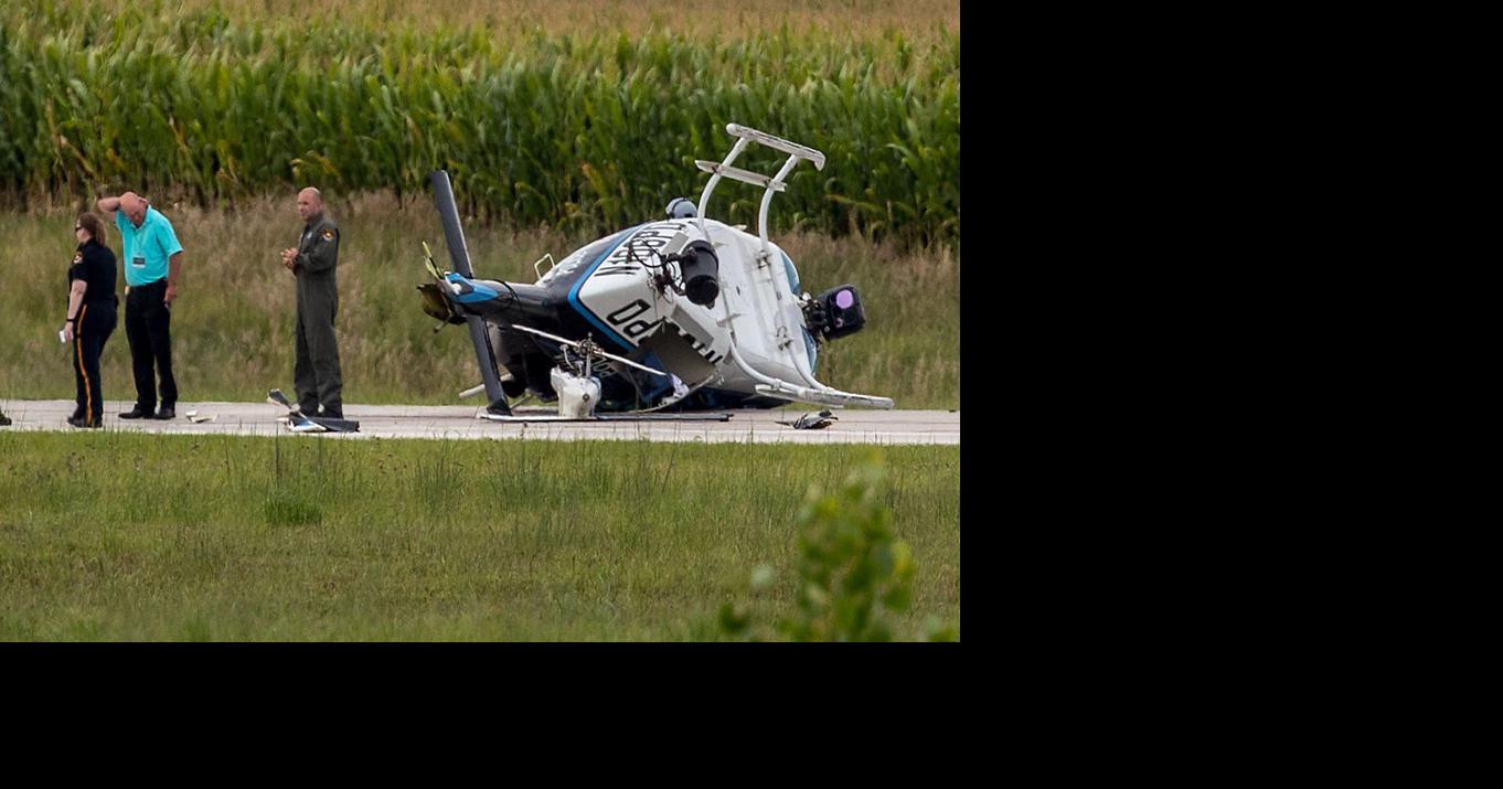 Omaha police helicopter goes down at Blair Airport when it loses power ...