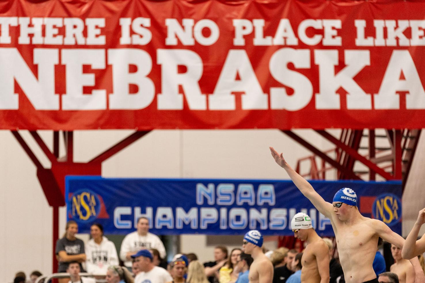 Returning champions competing at Nebraska state swimming