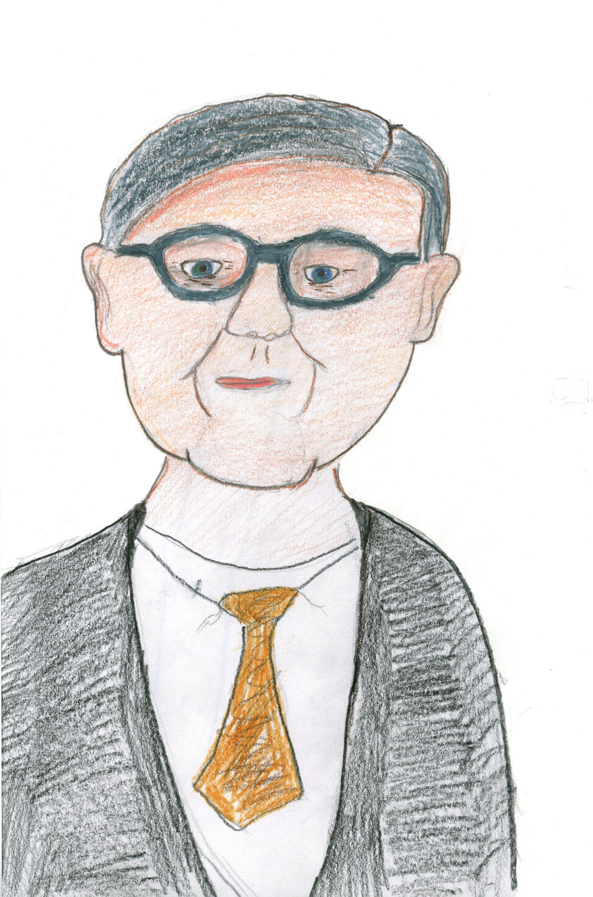 36 portraits (some hilarious) of Warren Buffett drawn by Omaha kids ...