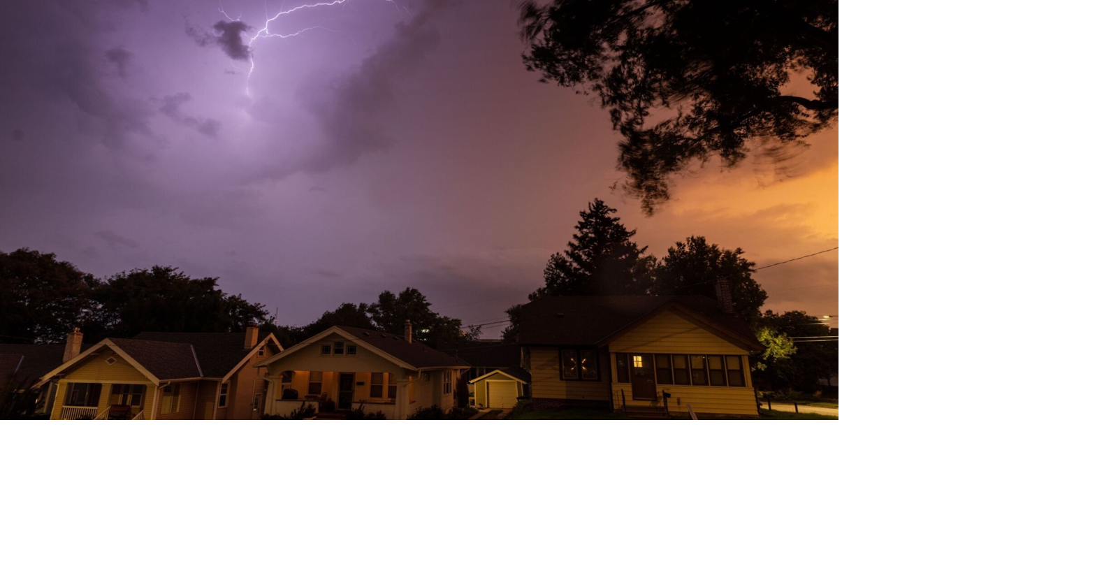Early morning storm causes extensive damage in Omaha metro